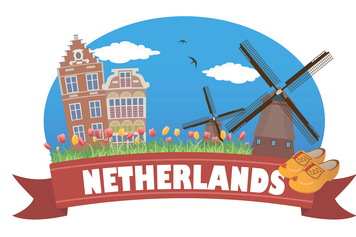 Netherlands, an Object Graphic by Stoker-13