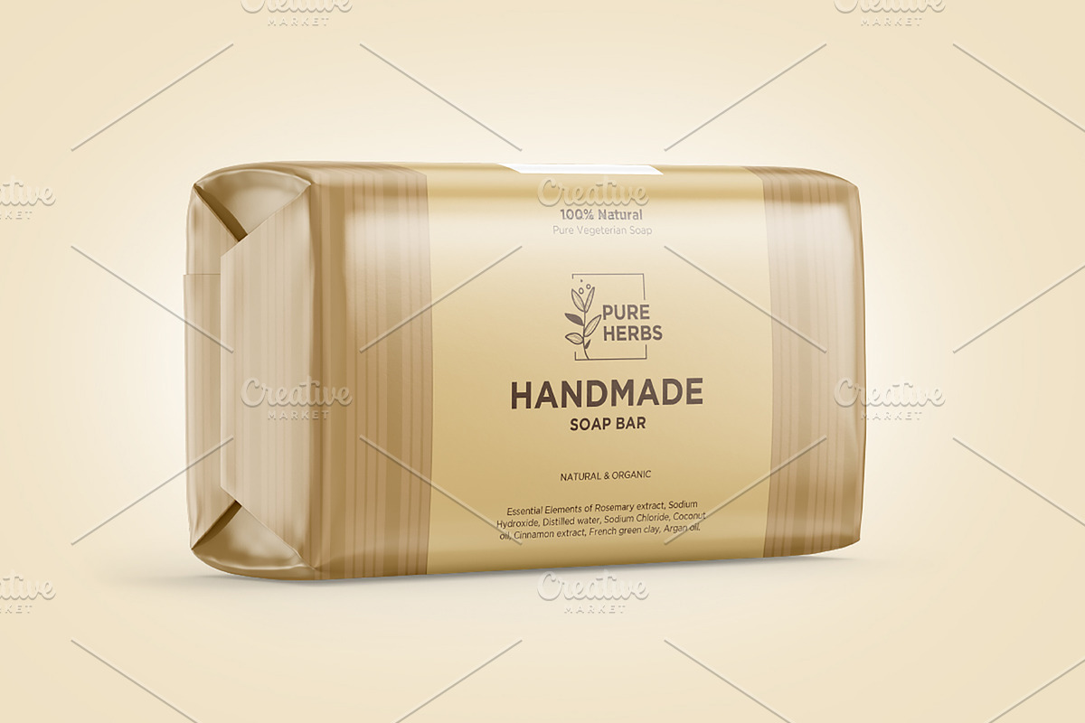 Soap Packaging Design Template