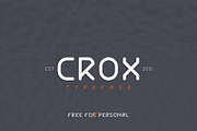 CROX Typeface, a Font by j3world