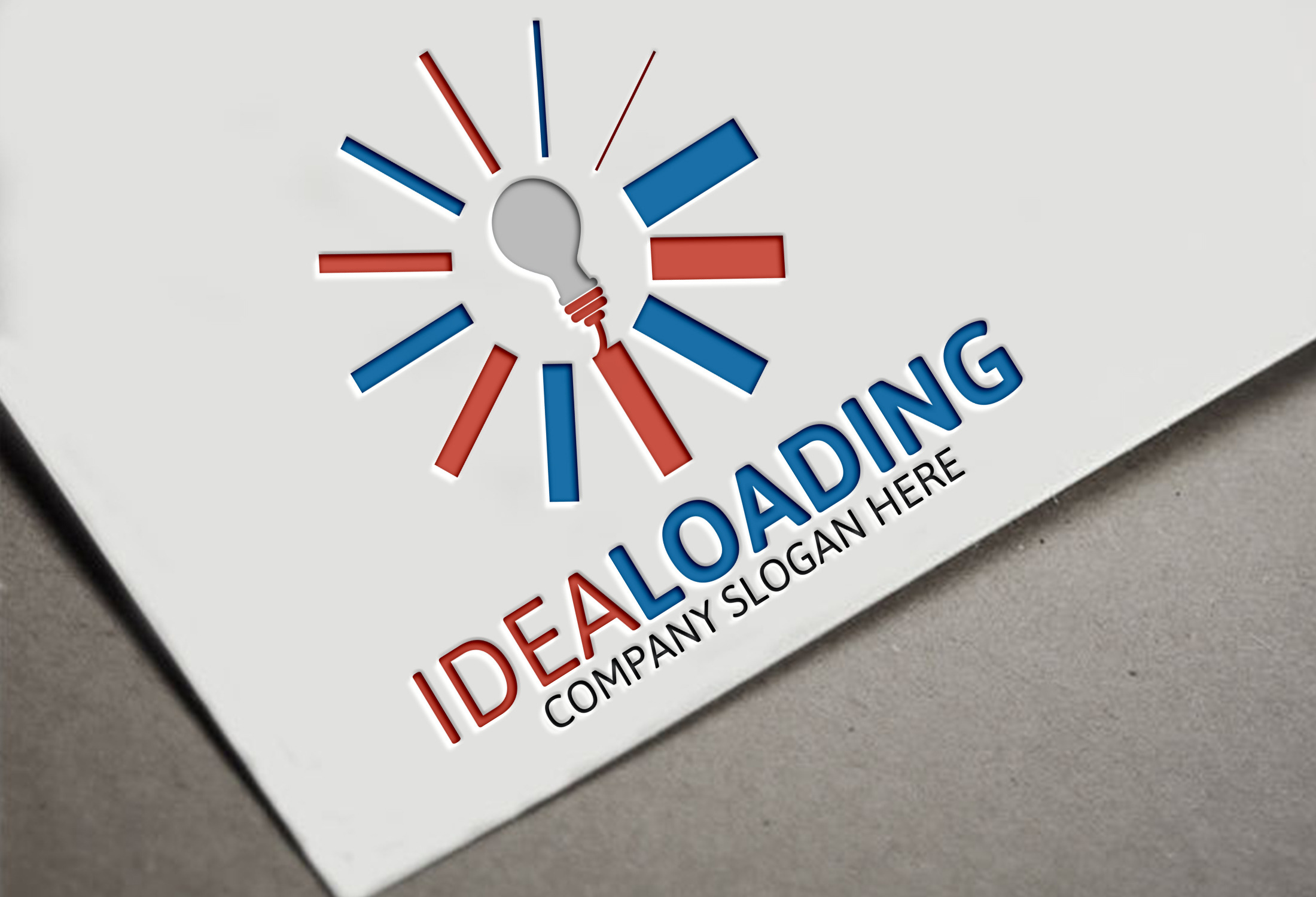 İdea Loading Logo, a Branding & Logo Template by Josuf Media | Creative ...
