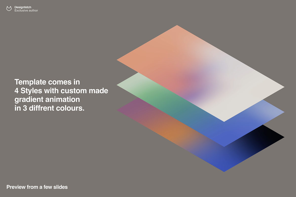 Pitch Deck - Gradient v2, a Presentation Template by Oday Noon