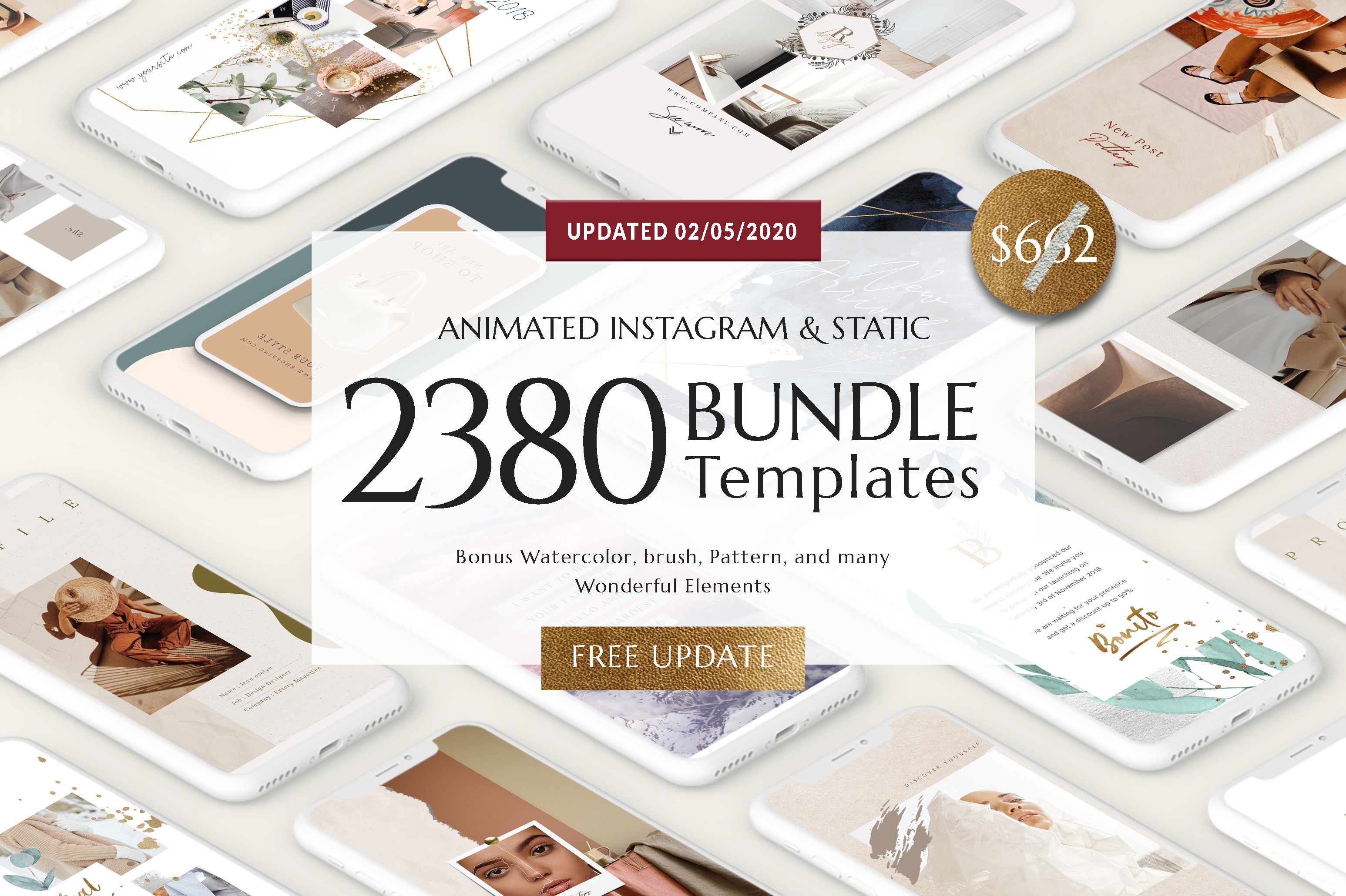 BUNDLE ANIMATED Social Media, a Social Media Template by Eviory ...