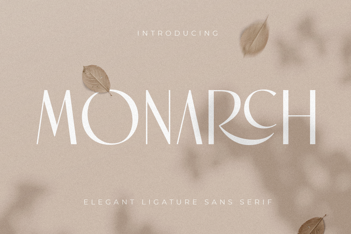 Monarch - Elegant Ligature Font | font monarch, monarch font, monarch ...