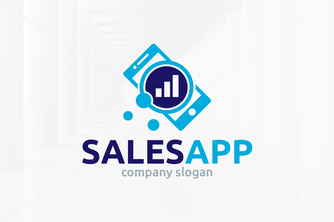 Sales App Logo Template, a Branding & Logo Template by LOGOMAGINE ...