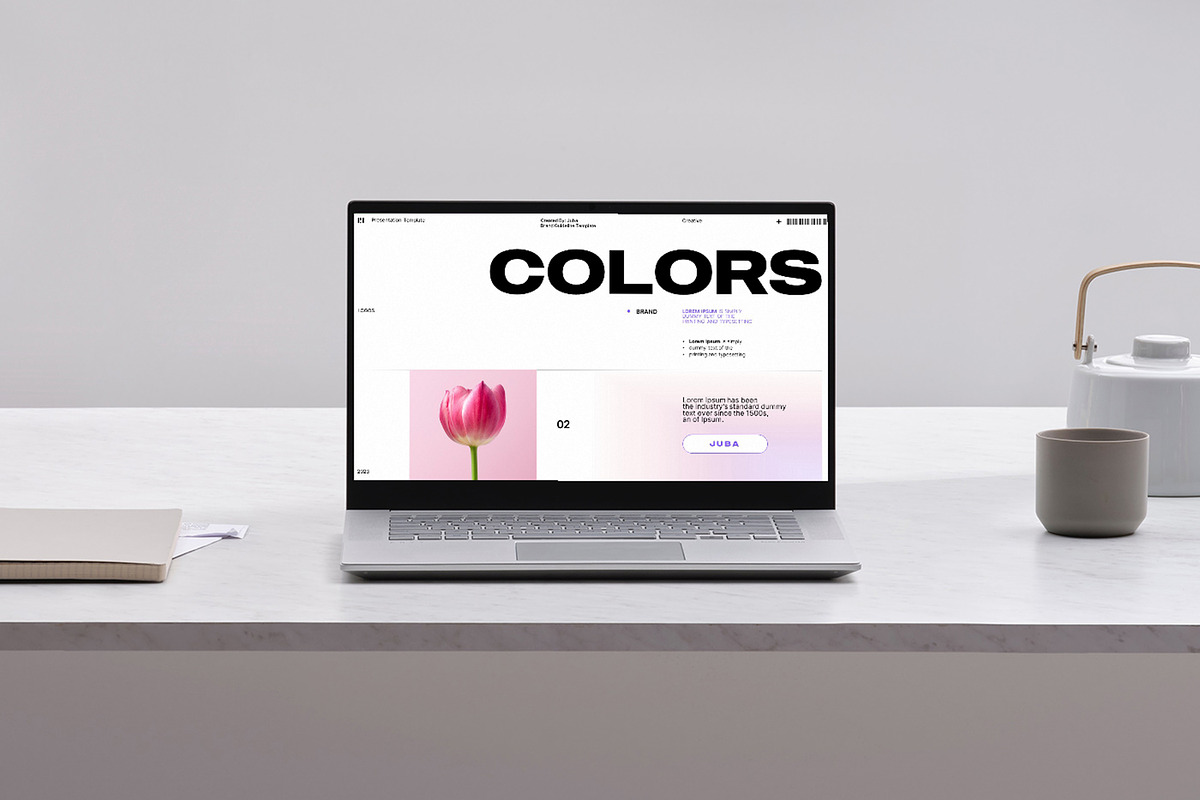 JUBA | Brand Guidelines, a Presentation Template by SparkPro