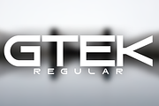 Gtek - Regular, a Sans Serif Font by Qbotype Fonts | Creative Market