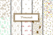 Promenade Seamless Patterns | Graphic Patterns ~ Creative Market