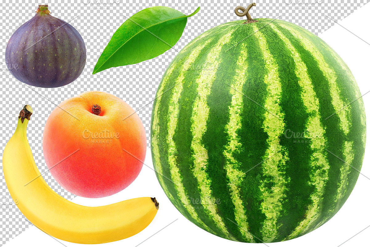 17 fresh fruits, an Object Graphic by Fruits+Veggies