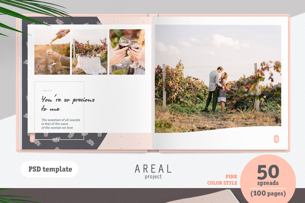3 in 1 / Photo Album Template Bundle, a Stationery Template by ArealPro