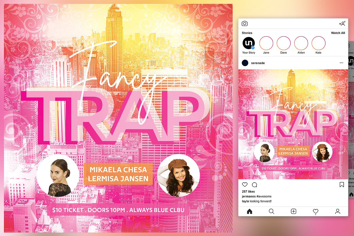 Fancy Flyer, a Flyer Template by KiraYamato Design Studio | Creative Market