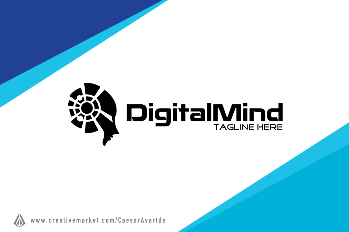 Digital Mind Logo Template, a Branding & Logo Template by Avartde ...