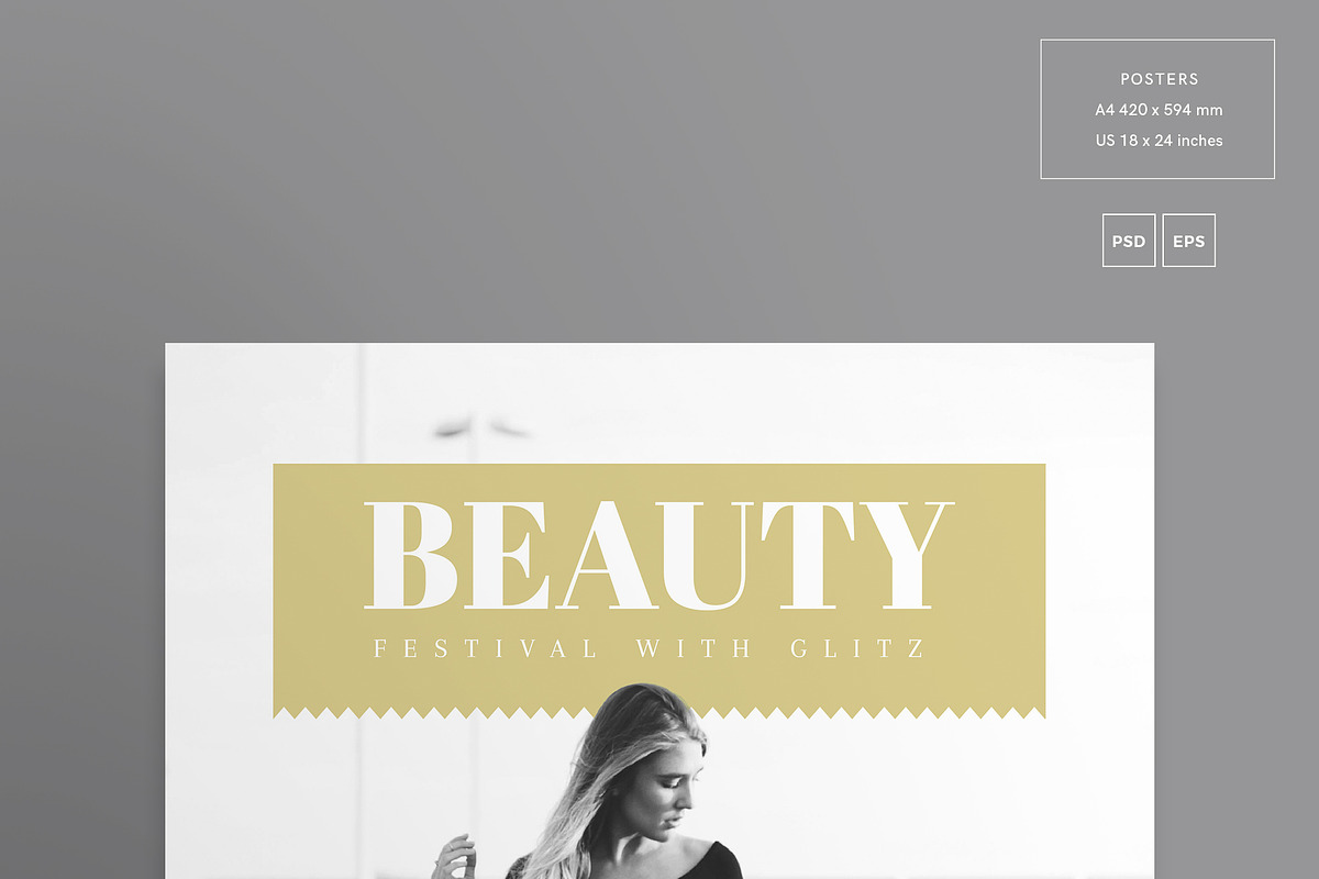 Mega Bundle | Beauty Festival, a Poster Template by Amber Graphics