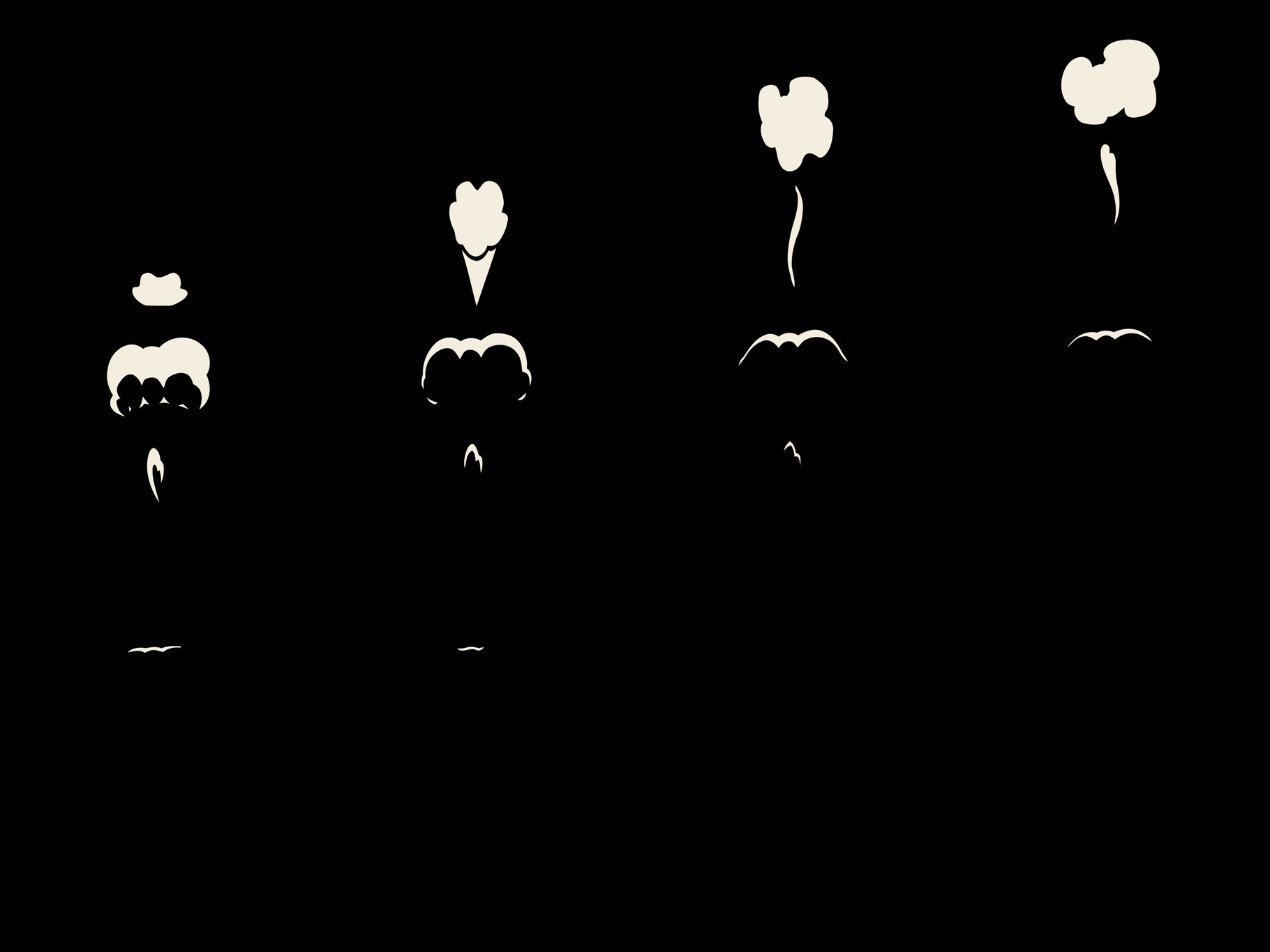 Sprite Sheets Smoke. Ready for games. | Illustrations ~ Creative Market