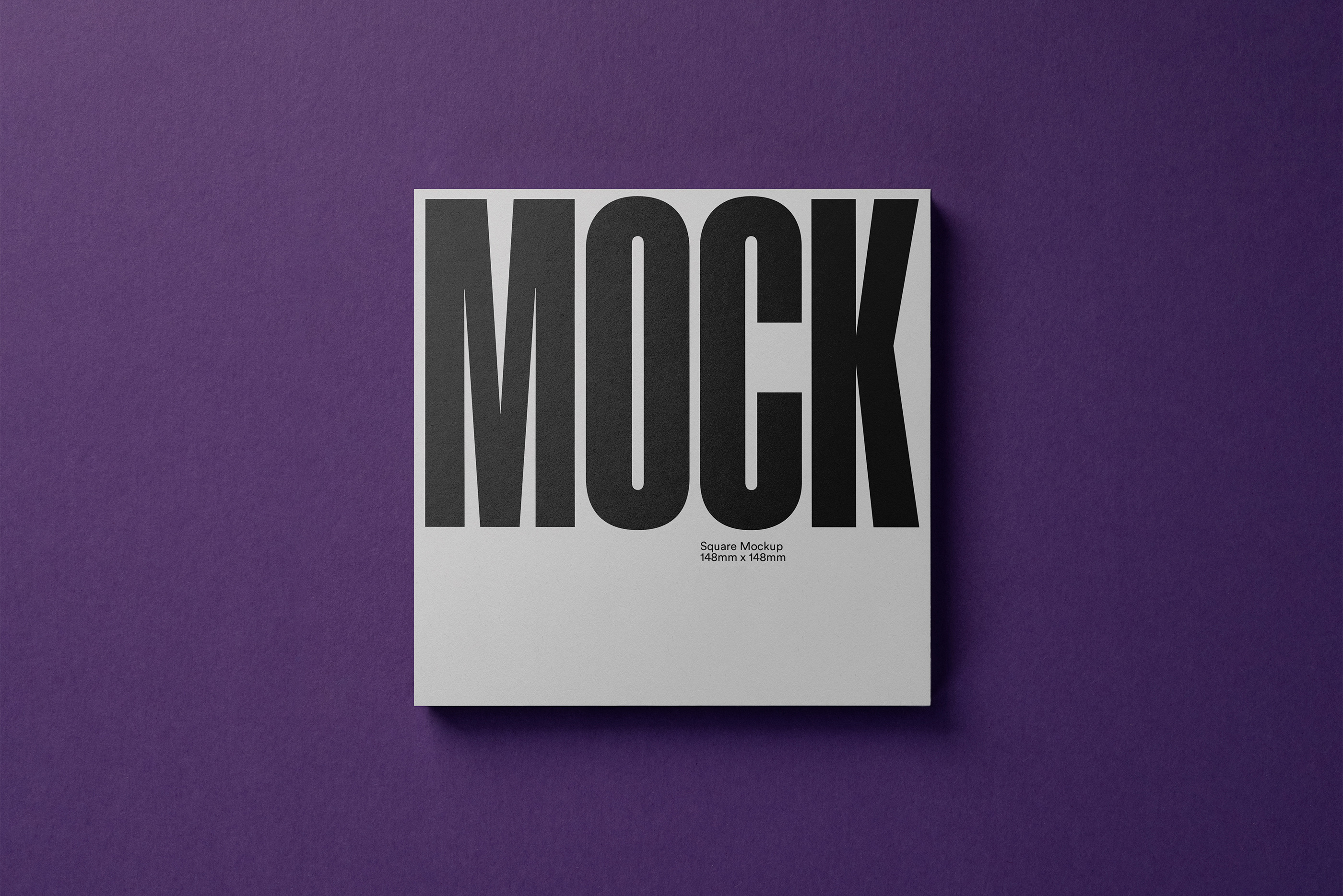 Square Card Mockup, a Product Mockup by MockMock Mockups