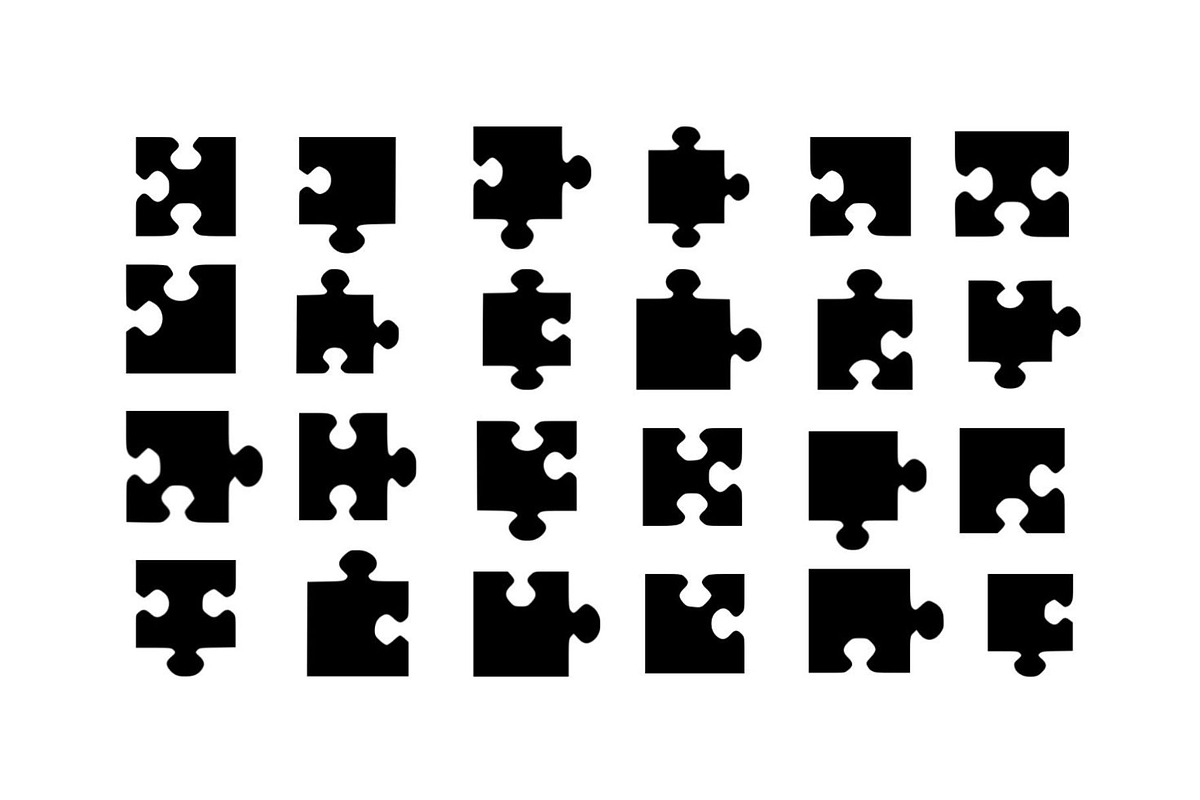 Puzzles SVG, an Illustration by Awieee1