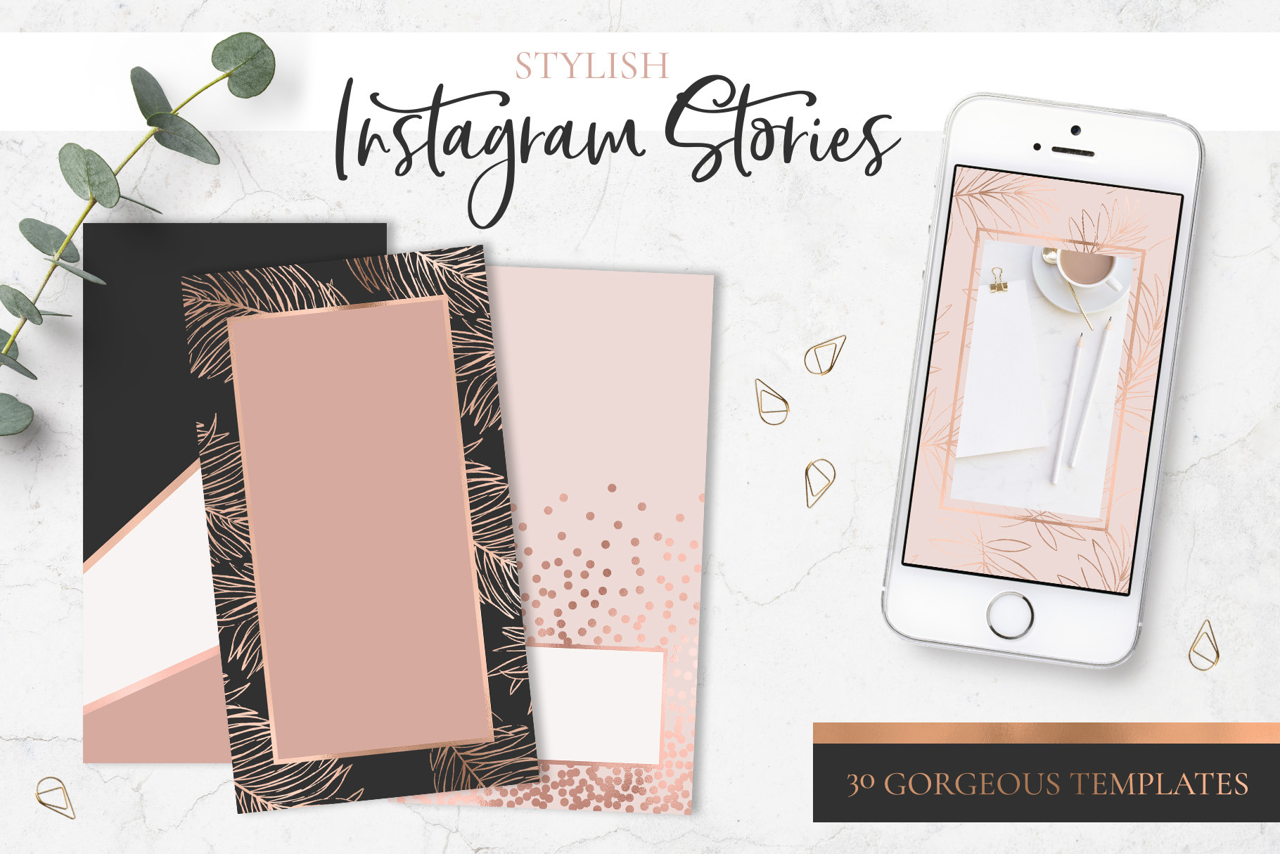 Instagram Stories. Backgrounds Pack., a Social Media Template by PeDe ...