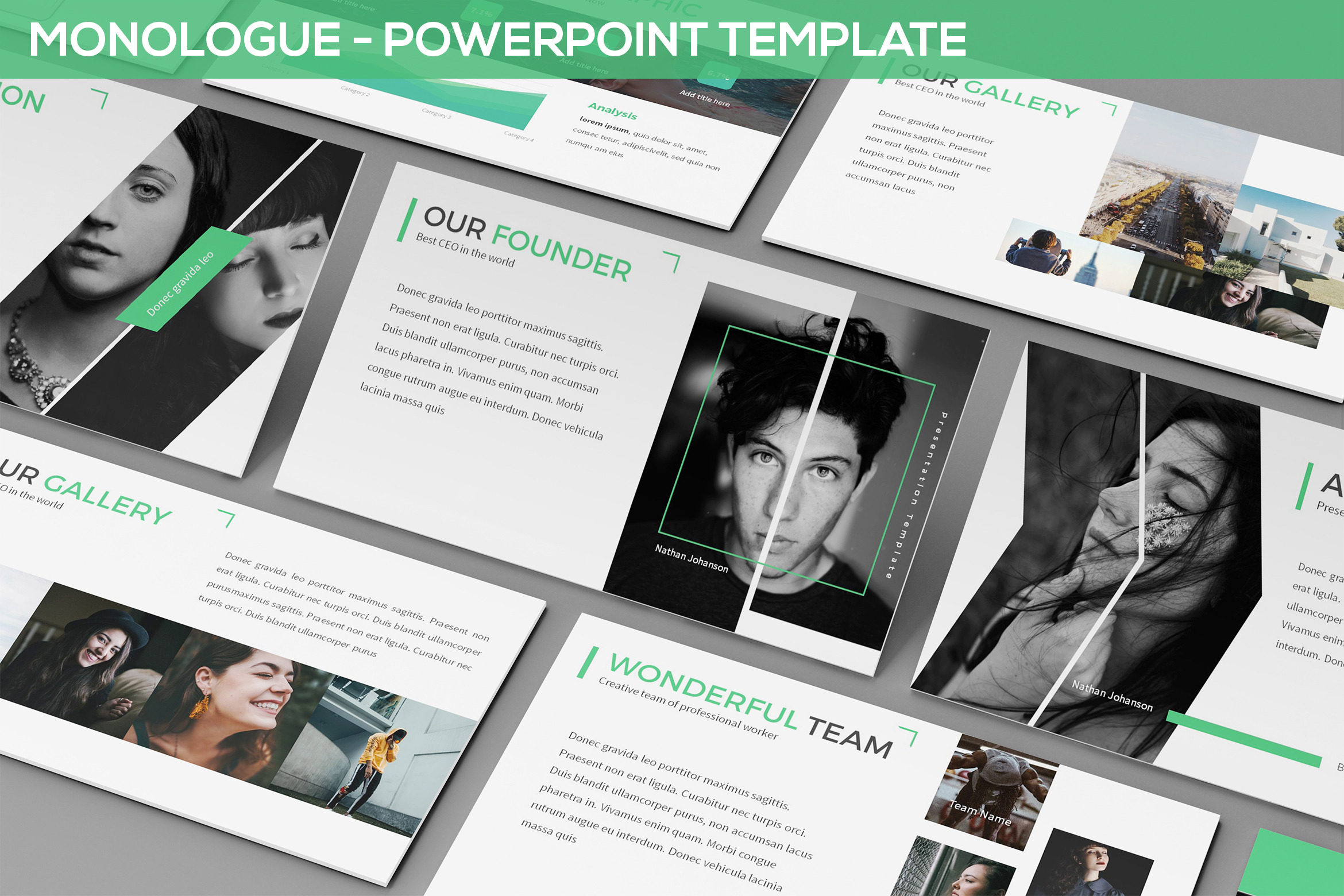 Monologue - Powerpoint Presentation, a Presentation Template by ...