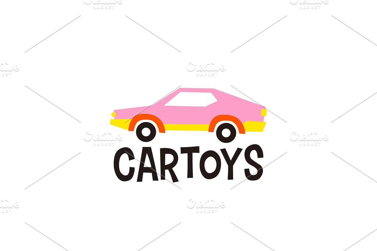 car toys logo vector icon, a Branding & Logo Template by VSTRD TYPEWORKS