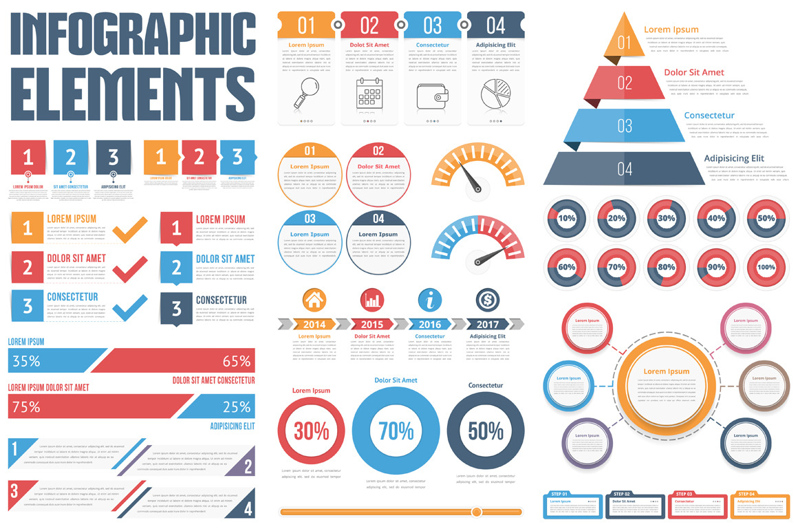 Infographic Elements, a Graphic by PixMarket