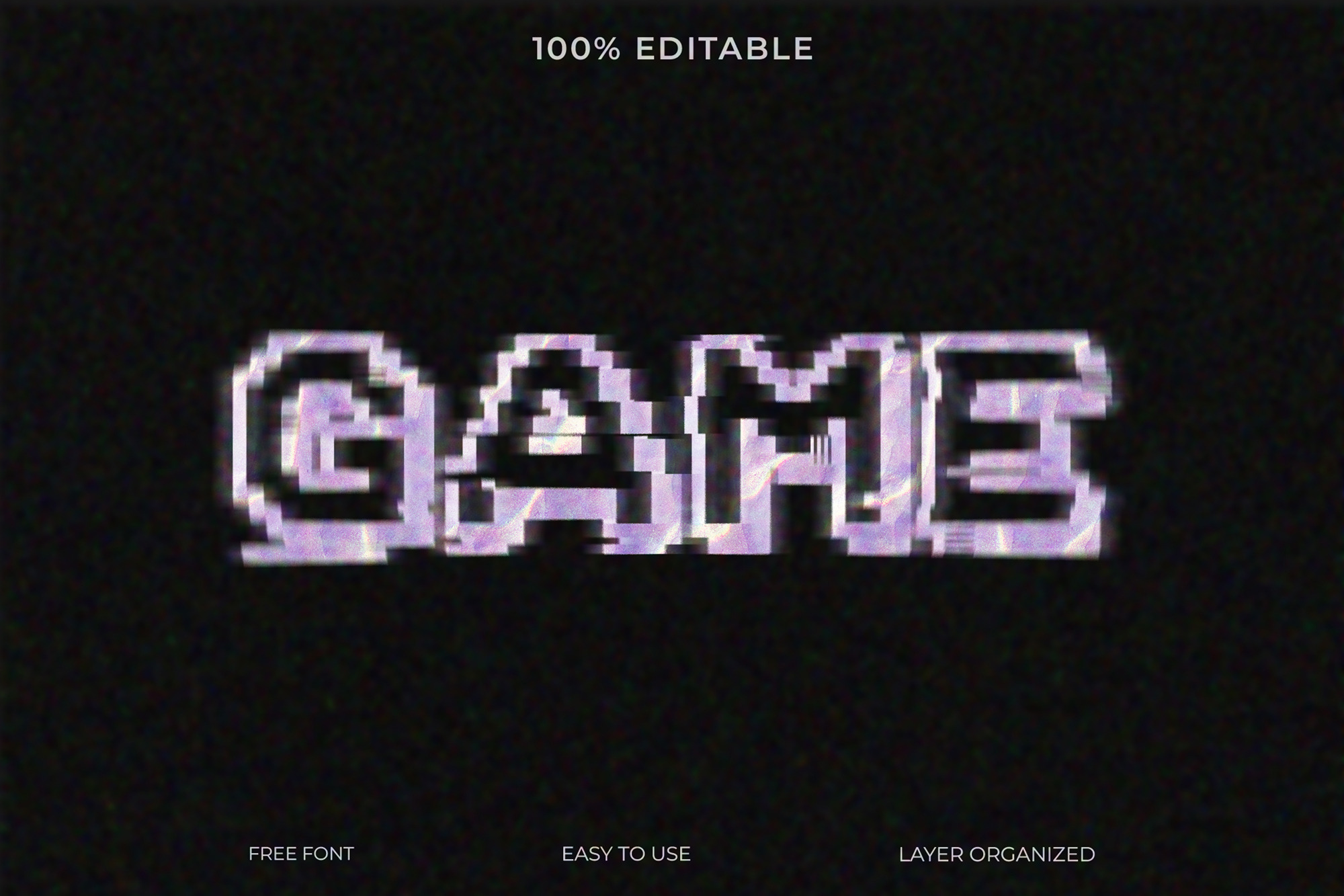 Game Melt Text Effect, a Layer Style Add-On by Imamul001