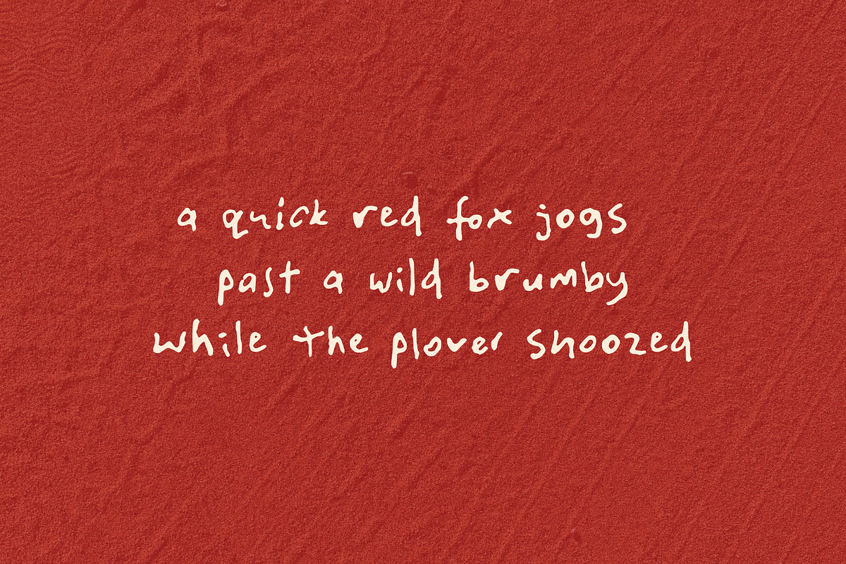 Prickly Pear Desert Handwriting Font