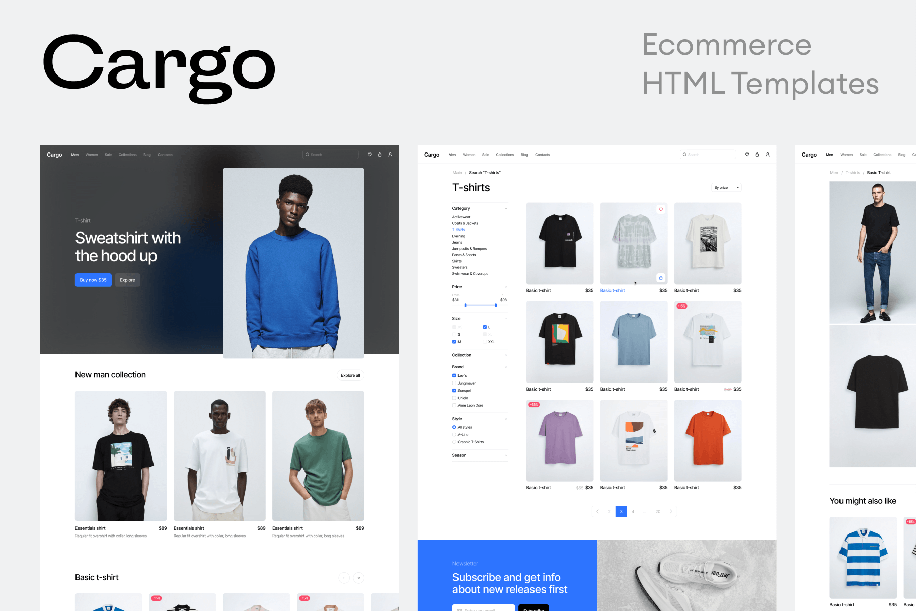 Cargo HTML Templates, an UI Kit Template by Craftwork