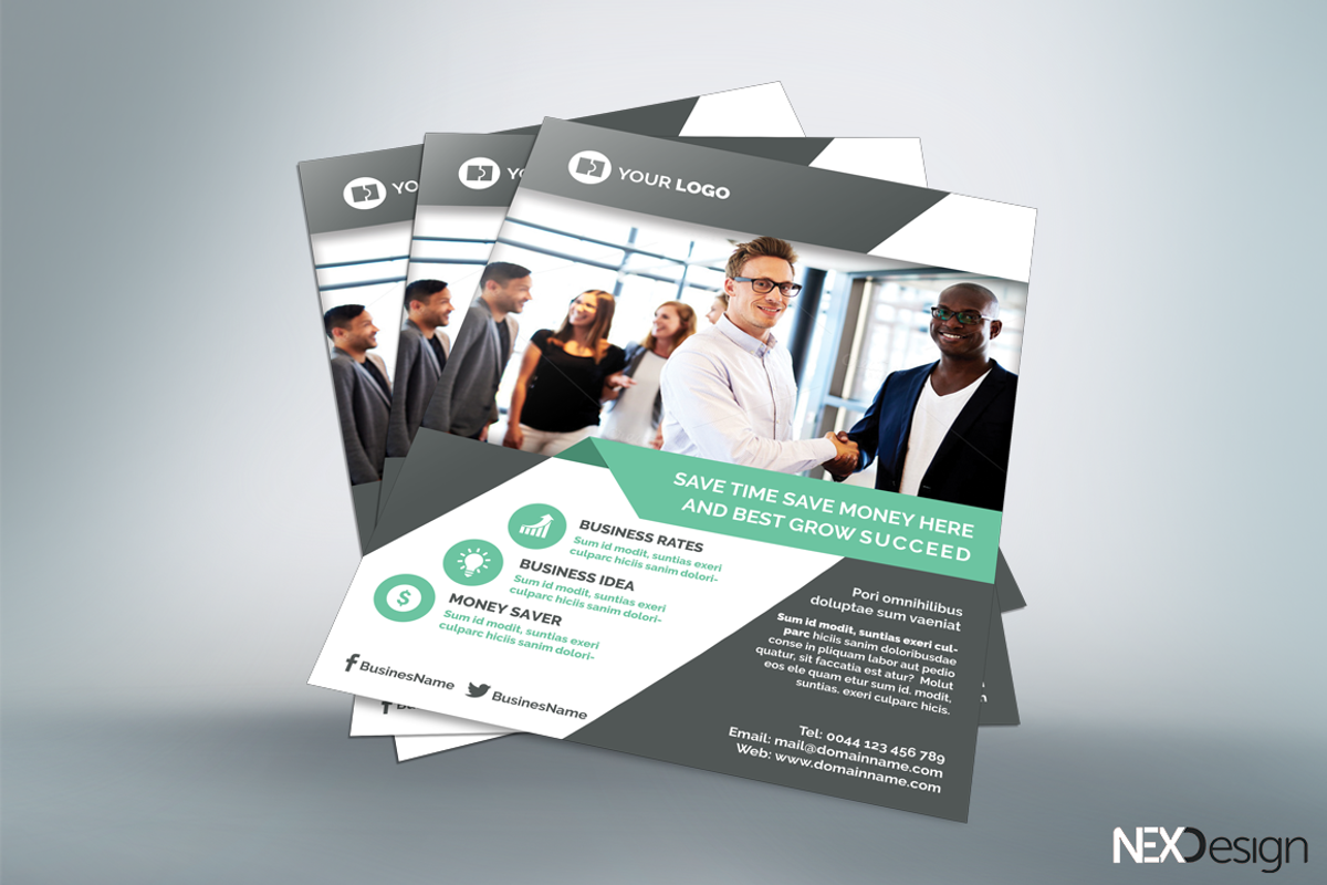 Business Flyer - SK, a Flyer Template by UNIK Agency