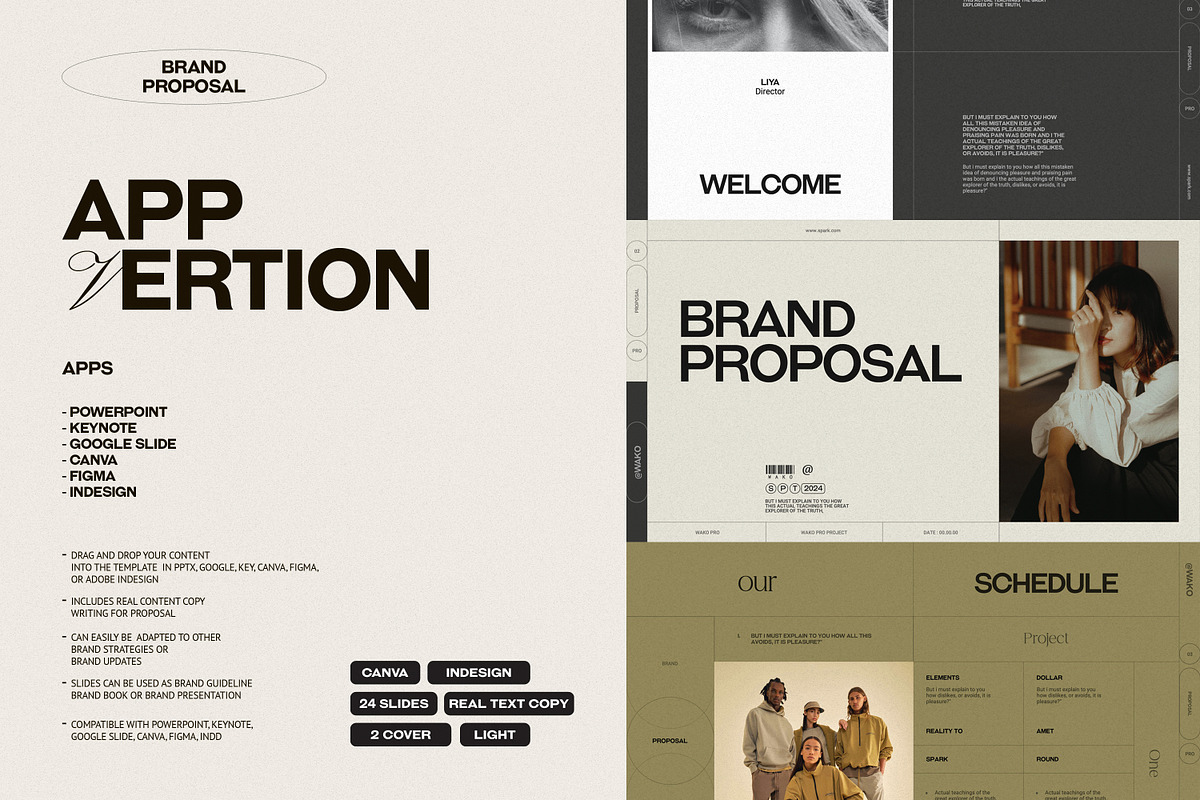 Brand Proposal Template, a Presentation Template by SparkPro