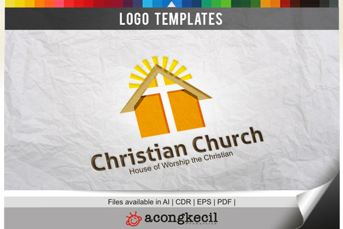 Christian Church, a Branding & Logo Template by Acongraphic