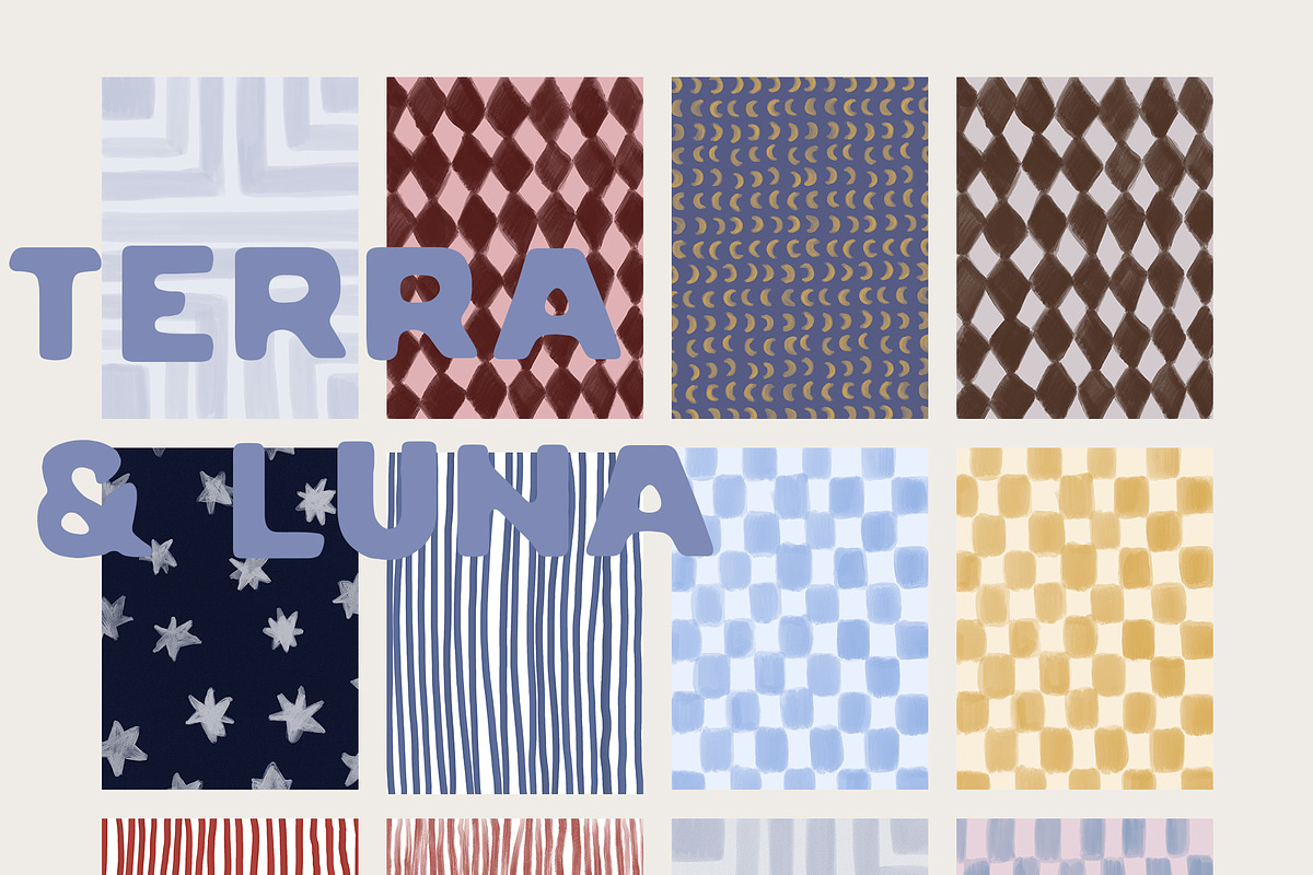 Handmade Mediterranean Backgrounds