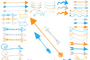 Arrows clipart commercial use, an Illustration by PrettyBundles
