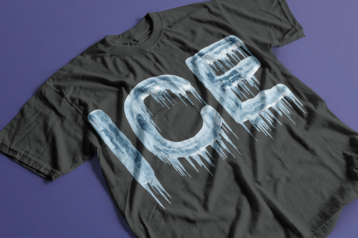 Ice Age Font, a Font by Handmadefont