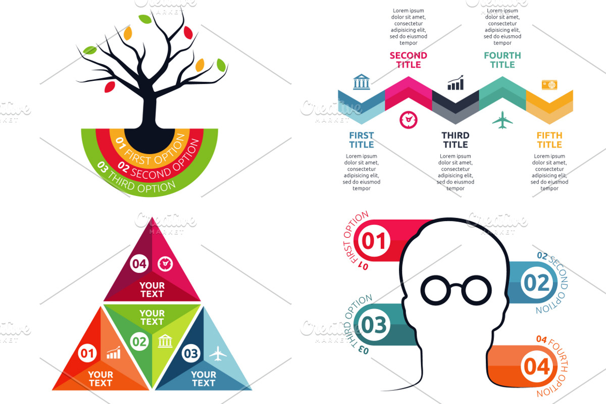 Flexible Infographic Bundle 60% OFF, a Presentation Template by ...