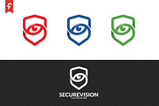 Secure Vision Logo, a Branding & Logo Template by ft.studio