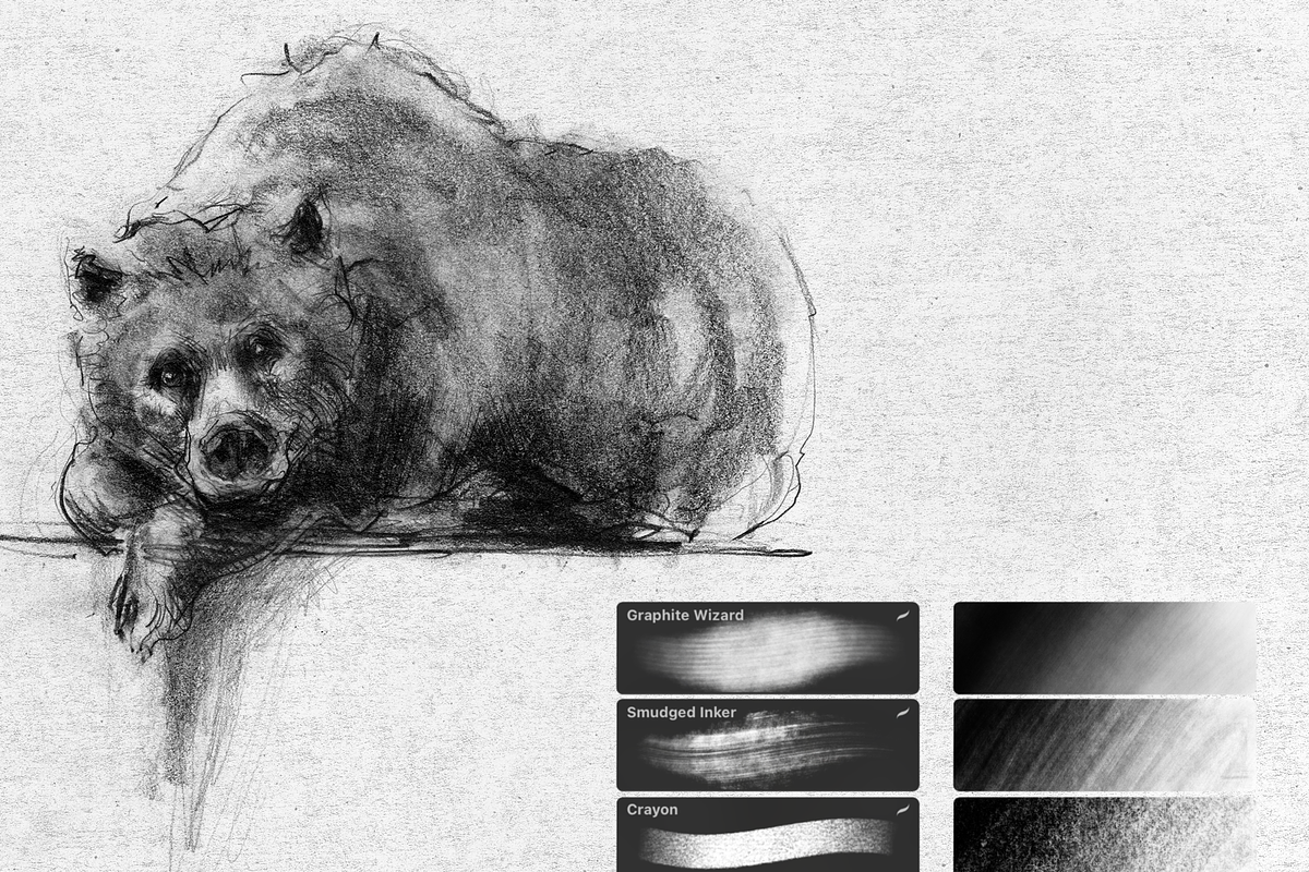 Digital Sketchbook For Procreate A Brush Add On By Easy Procreate