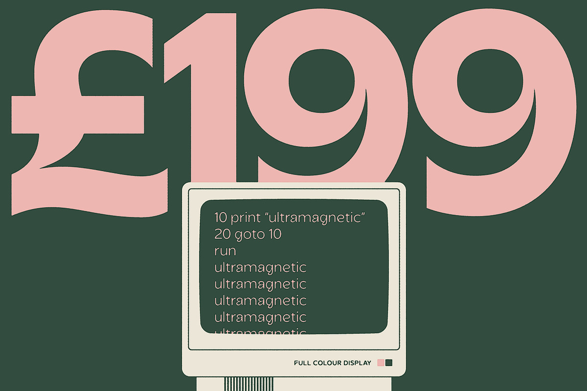 Acorn, a Font by Simon Walker | acorn font, acorn font download, acron ...