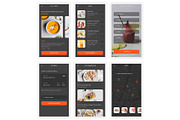 Food Order & Delivery UI Kit (XD), an UI Kit Template by themelove