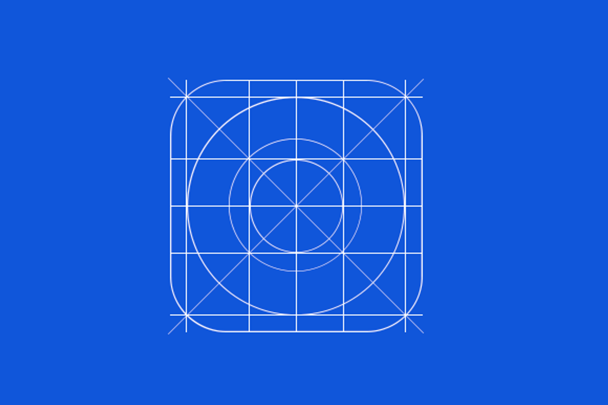 App Store Icon Guide, an Outline Icon by Creative VIP