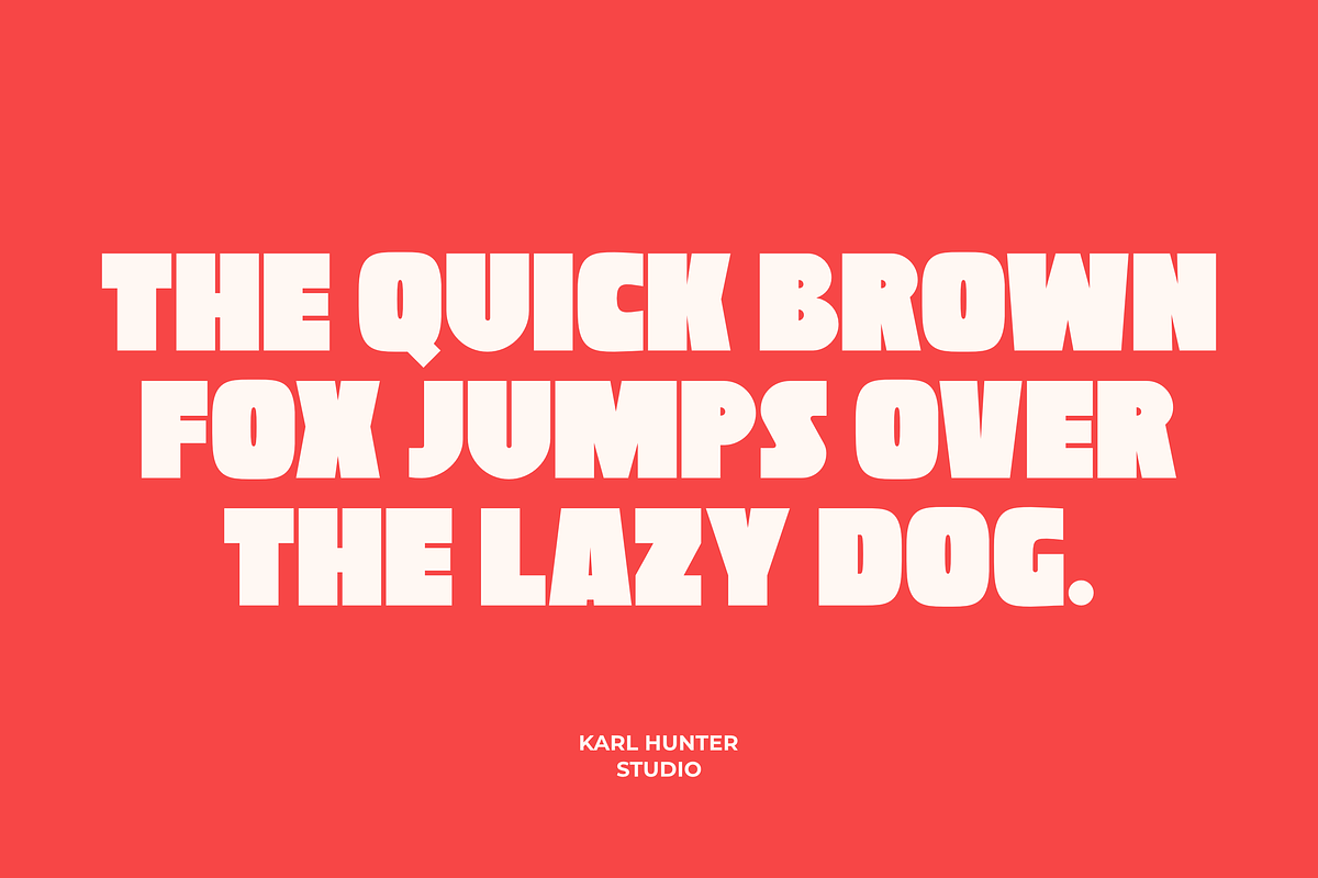 Impala Display, a Sans Serif Font by KH STUDIO