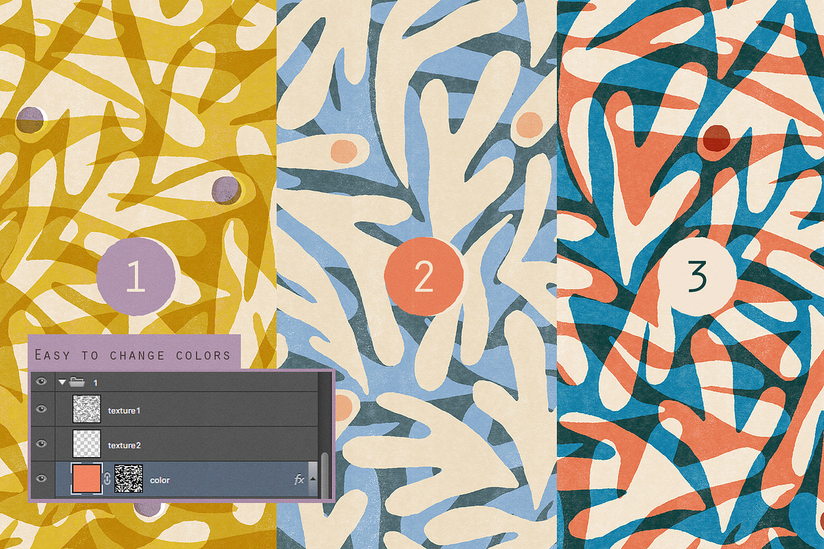 Printopia, a Pattern Graphic by Nicetoseeya