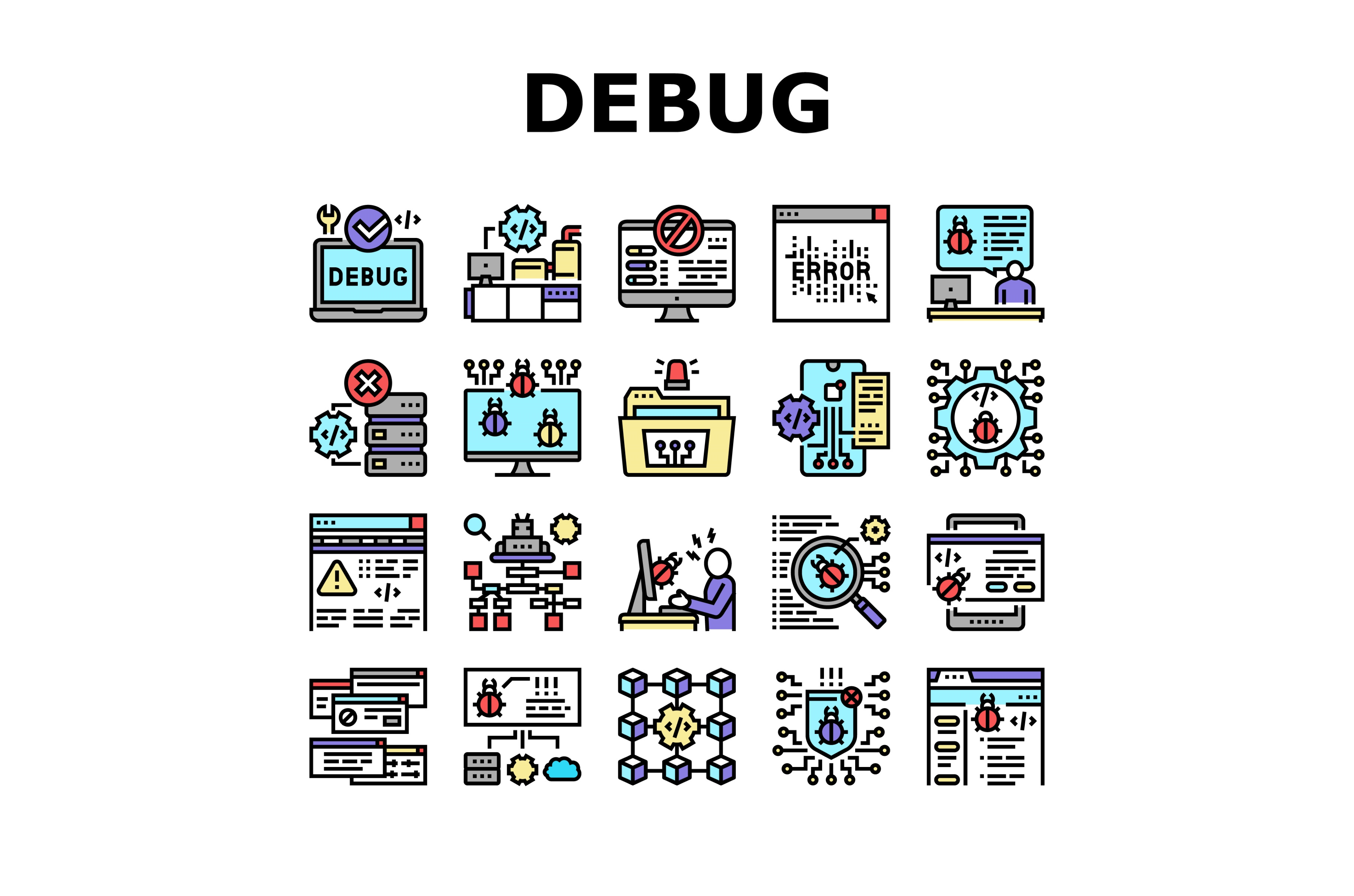 Debug Research And Fix Collection, an Industrial Photo by pikepicture