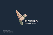 Fly Bird Illustration Logo, a Branding & Logo Template by yuanesei