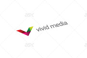 Vivid Media Logo, a Branding & Logo Template by ASKDziner