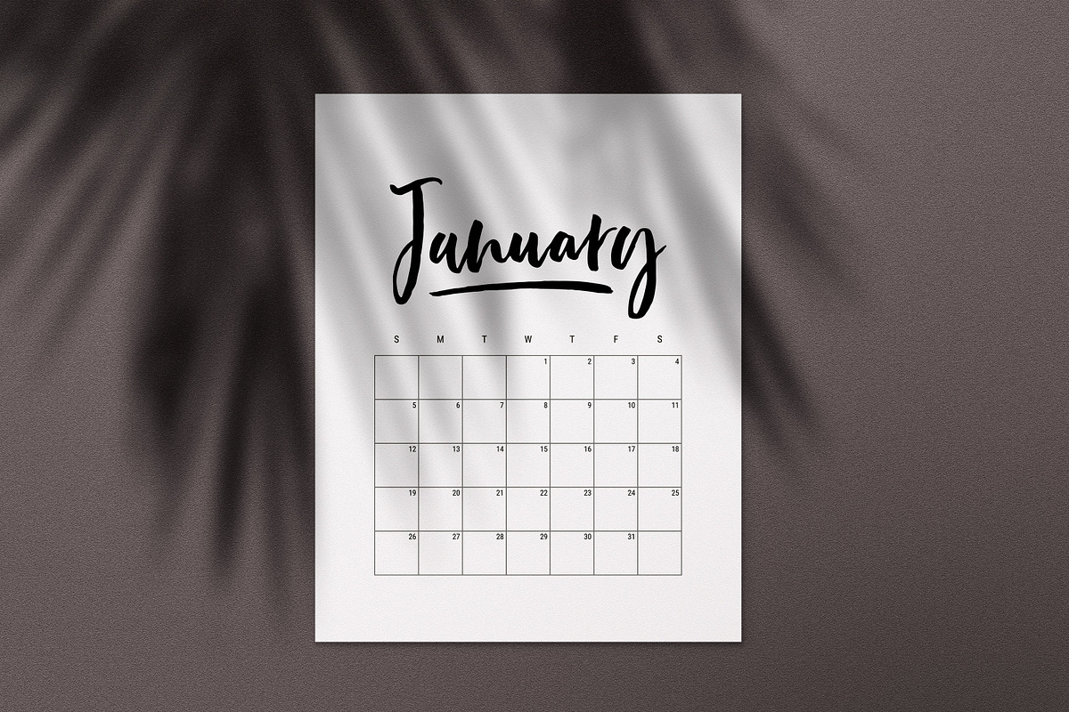 Calendar 2020 Planner, a Templates & Theme by Irina Adamovich