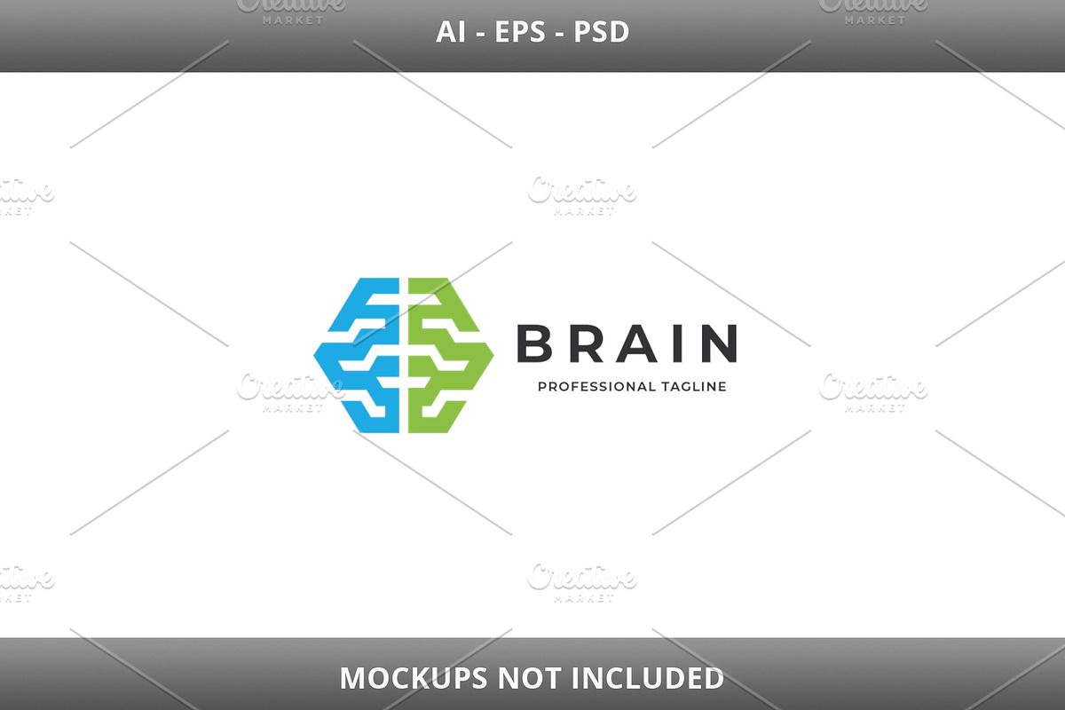 Brain Logo, a Branding & Logo Template by Design_Planet