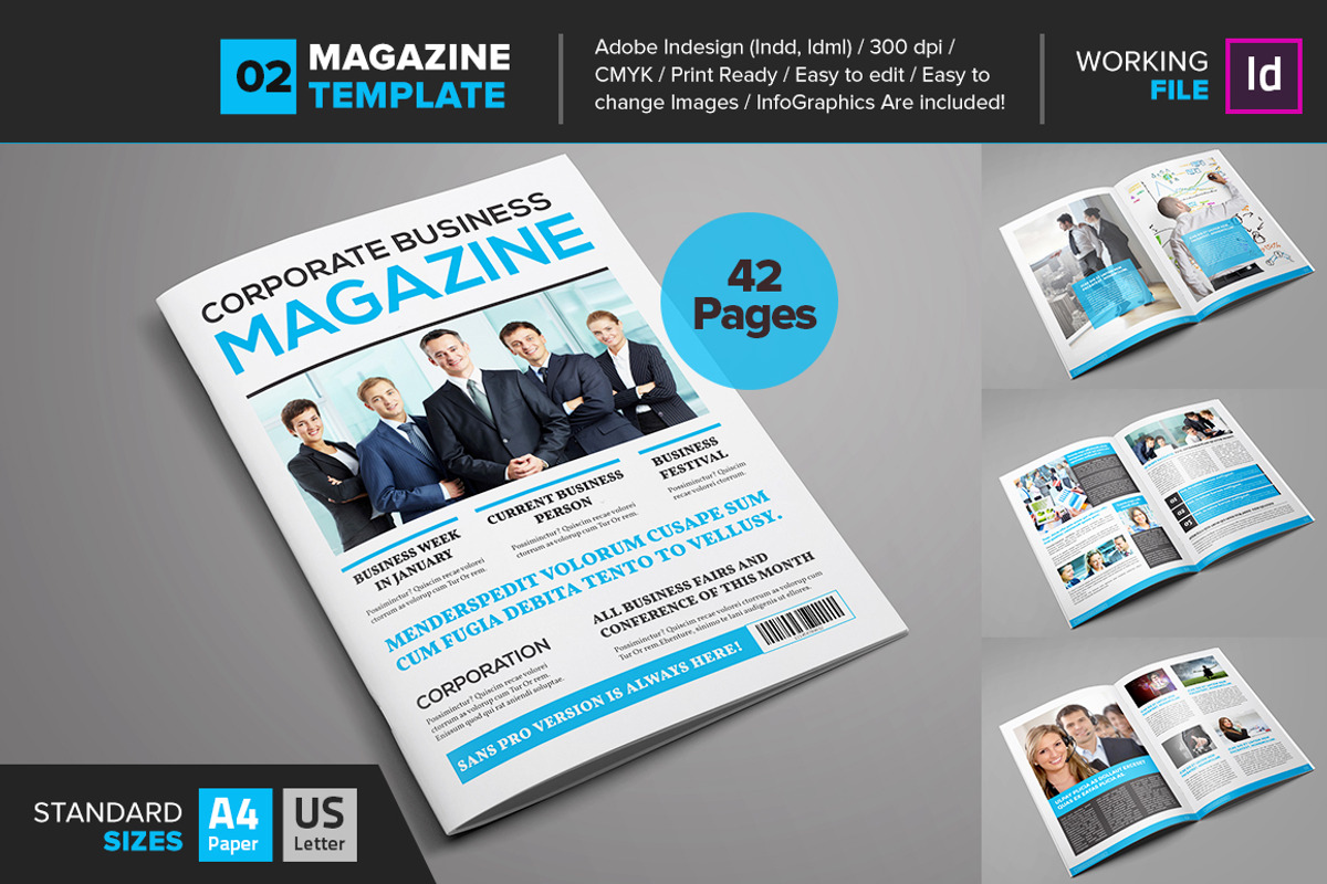 Magazine Bundle_10 Template_V01, a Magazine Template by Layout Design