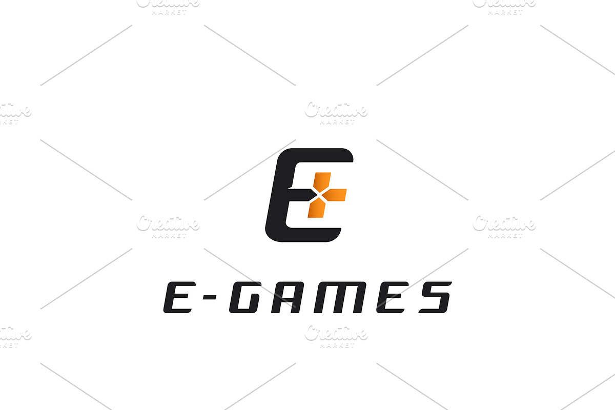 E letter gaming logo, a Branding & Logo Template by Piro Concept ...