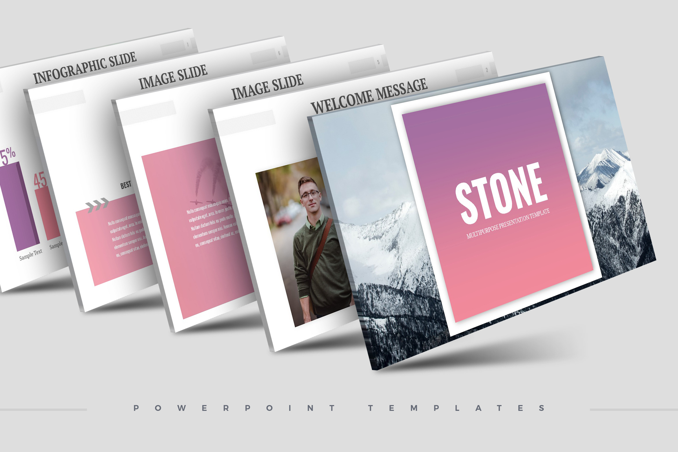 Stone - Powerpoint Template, a Presentation Template by AQR Studio
