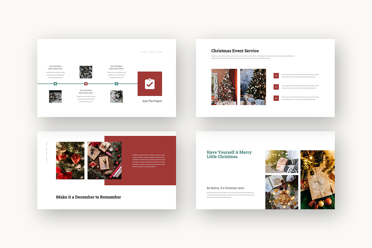 Lsin : Holiday Promo Google Slides