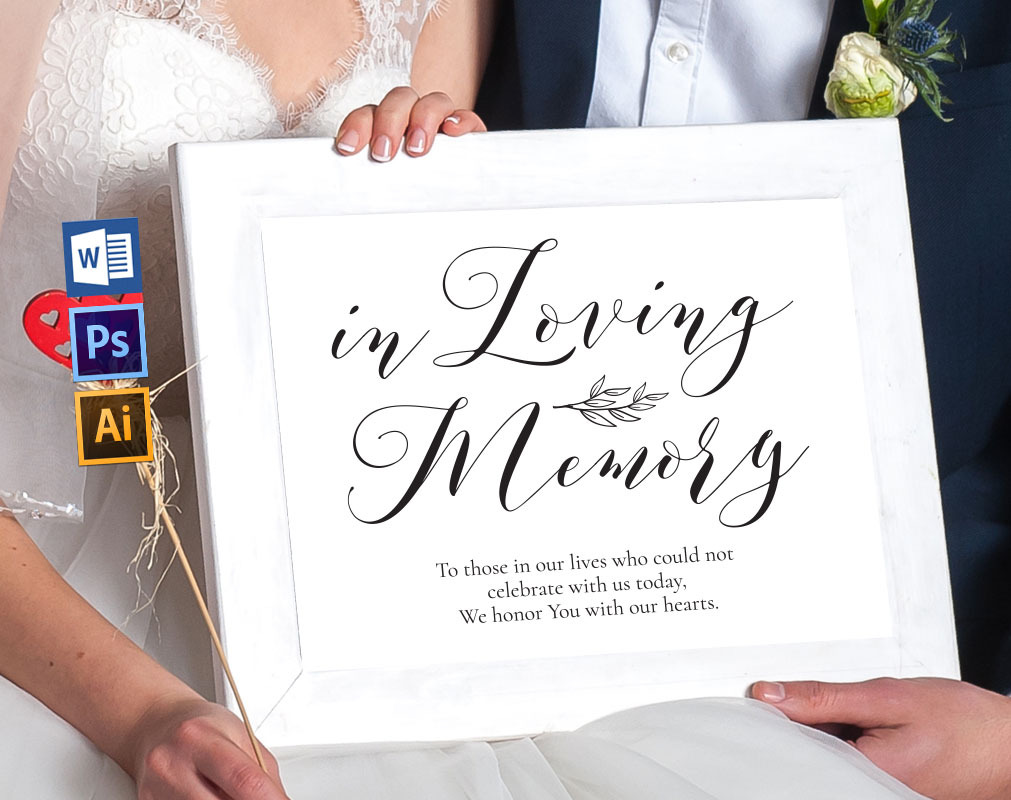 In Loving Memory SHR274, an Invitation Template by Shafura_Wedding